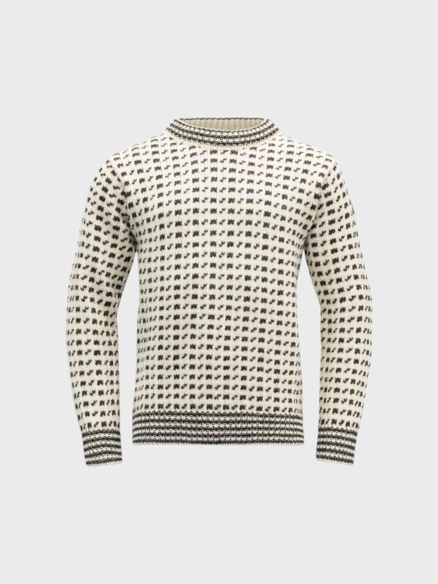 Devold - Original Islender villapaita - Valkoinen/Tummanharmaa | Kamu ...